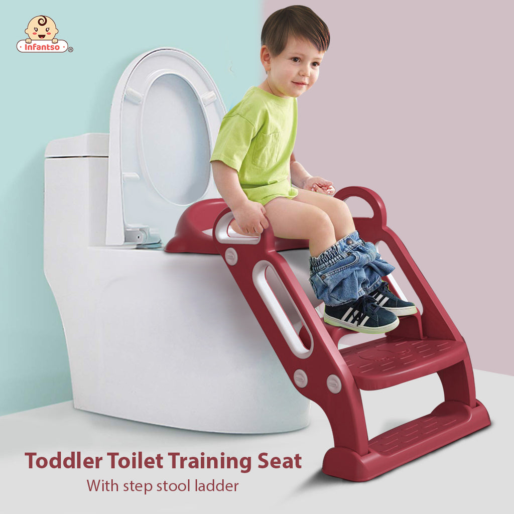 Travel Potty Karan King® Toddler Toilet Training Set Kids Toilet Ladder ...